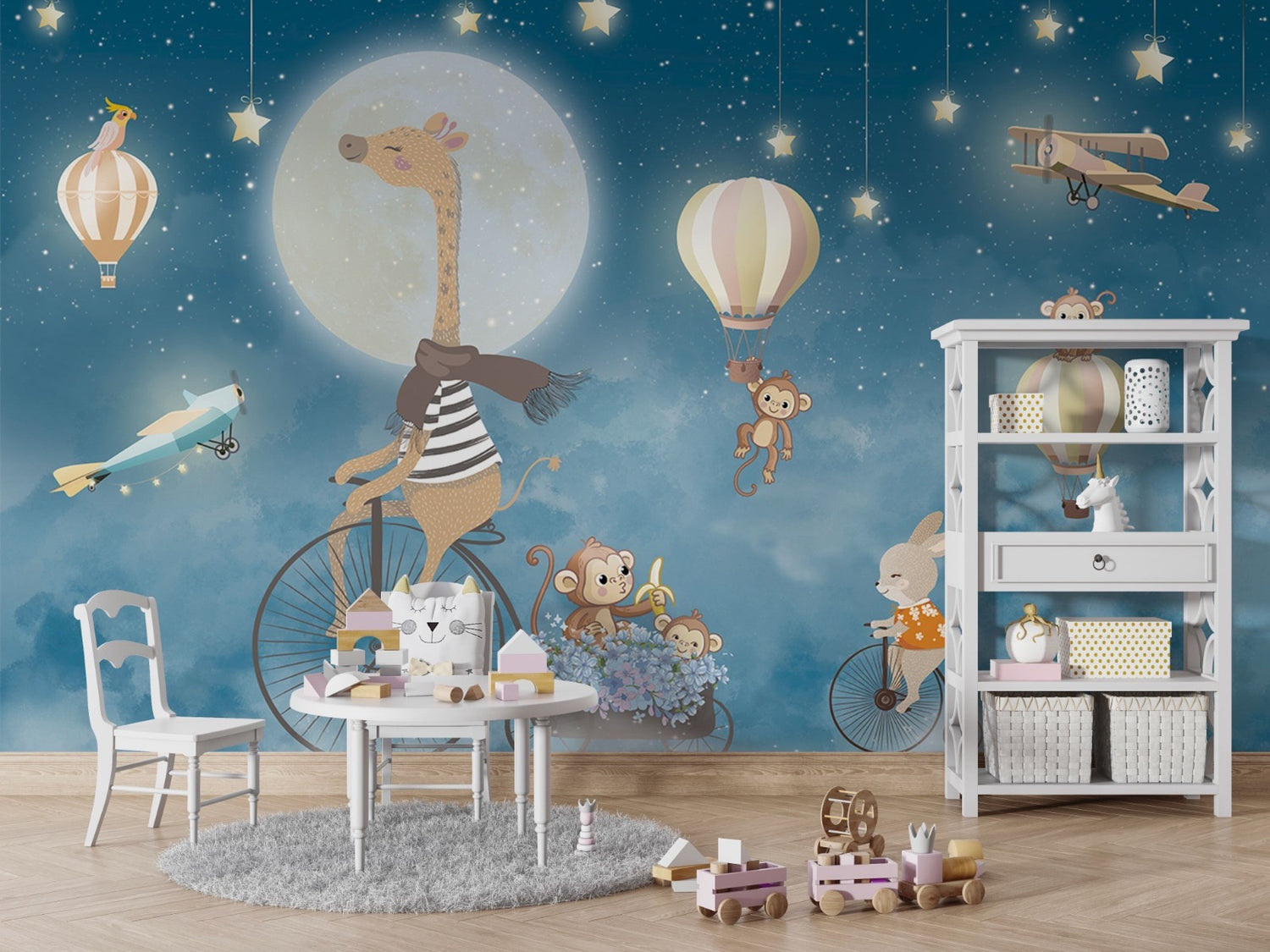 Midnight Adventure Wallpaper (per 10 sq ft.)